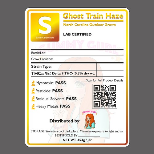 Designs | Label design for Hemp flower | Product label contest