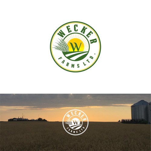 Logo for a grain farm that's going organic | Logo design contest