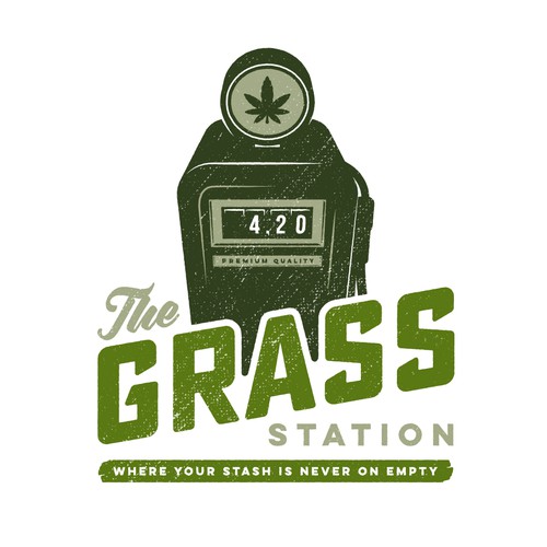 The Grass Station (Recreational Cannabis) Logo | Logo design contest