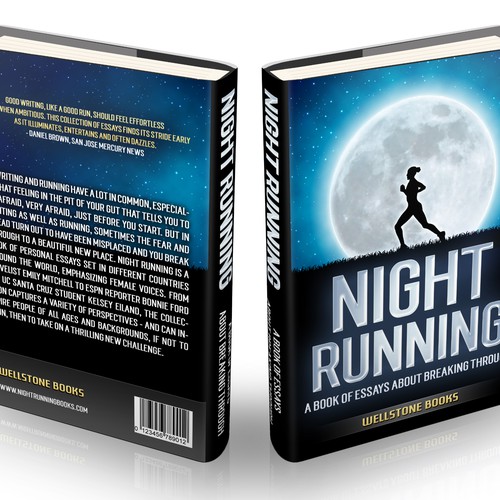 Designs | Night Running Book Cover | Book cover contest