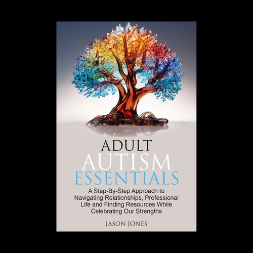 Designs | Adult Autism Essentials Book Cover | Book cover contest