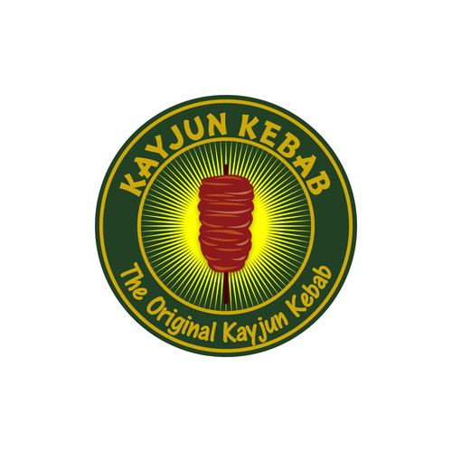 Create a great logo for my new mixed kebab product called 'Kayjun kebab ...