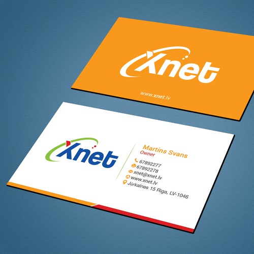Xnet business cards | Business card contest