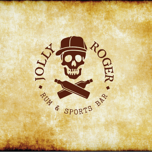 Jolly Roger Rum & Sports Bar | Logo design contest