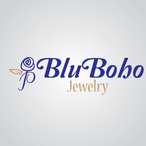 BluBoho - logo for unique free-spirited jewelry boutique. | Logo design ...
