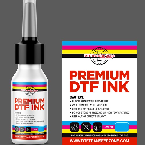 Designs | Pigment Ink Label Redesign Needed 5x7 | Product label contest