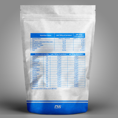 Protein Packaging Design for Professional Sports Nutrition | Product ...