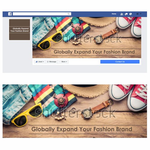 Design a contemporary Facebook group image for fashion brands going ...
