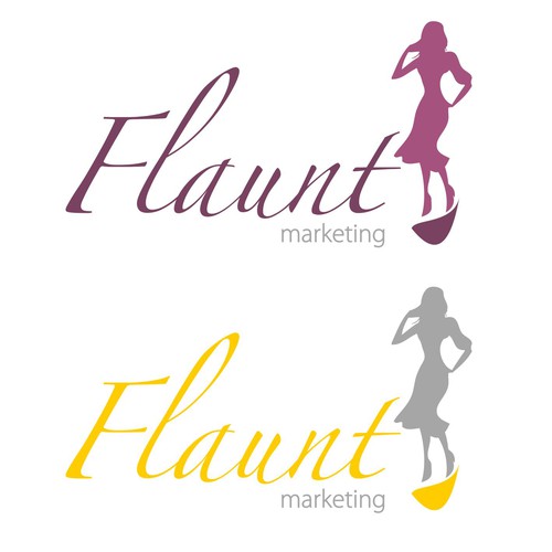 Flaunt! Marketing Logo | Logo design contest