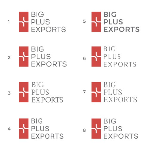 Designs | Logo - Big Plus Exports | Logo & business card contest