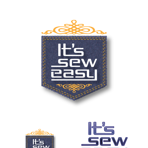 Stylish logo for PBS TV show: It's Sew Easy | Logo design contest