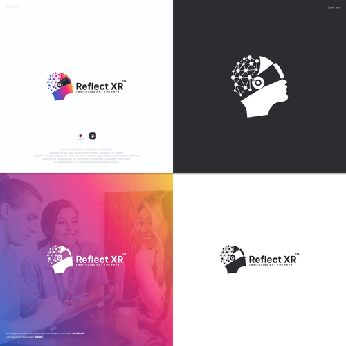 Designs | Colorful Virtual Reality (VR) Art Therapy Design | Logo ...