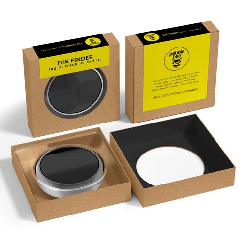 Create a modern industrial, craft style packaging for a beautiful and ...