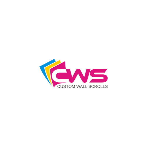 Create a fun & exciting logo for CWS - www.customwallscrolls.com | Logo ...