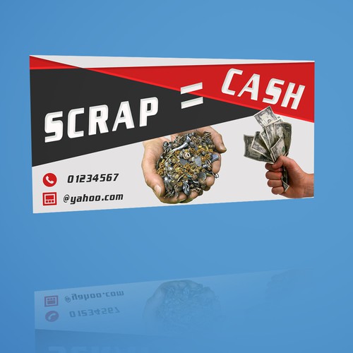 Design a Billboard for a Scrap Metal Company! | Signage contest