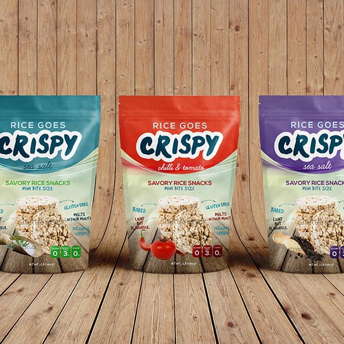 Rice Goes Crispy | Product packaging contest