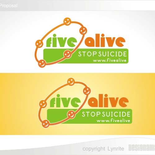 LOGO: Five Alive! Teen Suicide Prevention Awareness Campaign | Logo ...
