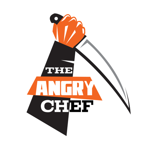 The Angry Chef logo design | concurso Logotipos