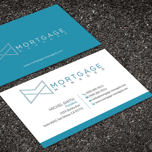 Business card design for Mortgage Company-creative liberties welcome ...