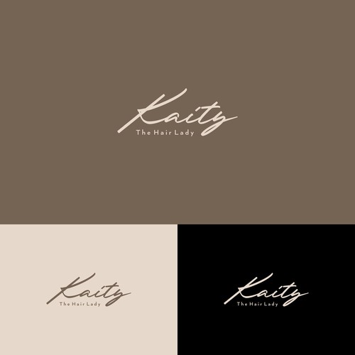 Designs | Kaity the Hair Lady needs a logo as a luxury hairstylist ...