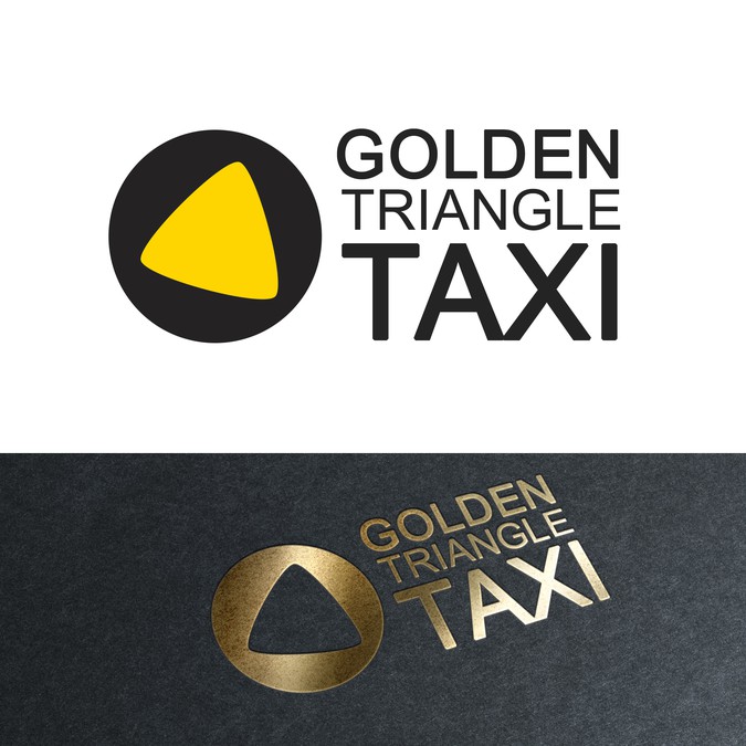 Design a modren tylish logo for Golden Triangle Taxi | Car, truck or ...