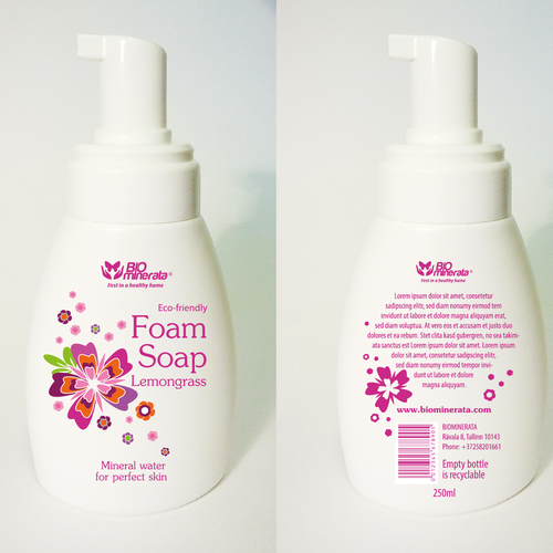 Create beautiful labels for eco-friendly liquid hand soap - the only ...
