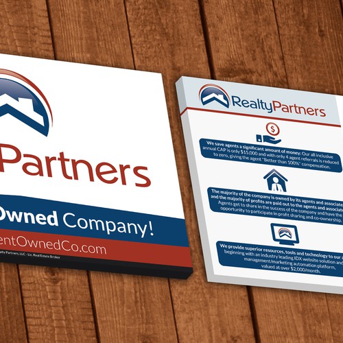 Amazing Recruiting Postcard for Real Estate Brokerage Firm | Postcard ...