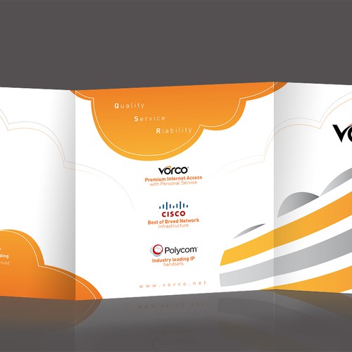 Create a marketing brochure for a hosted phone system | Brochure contest