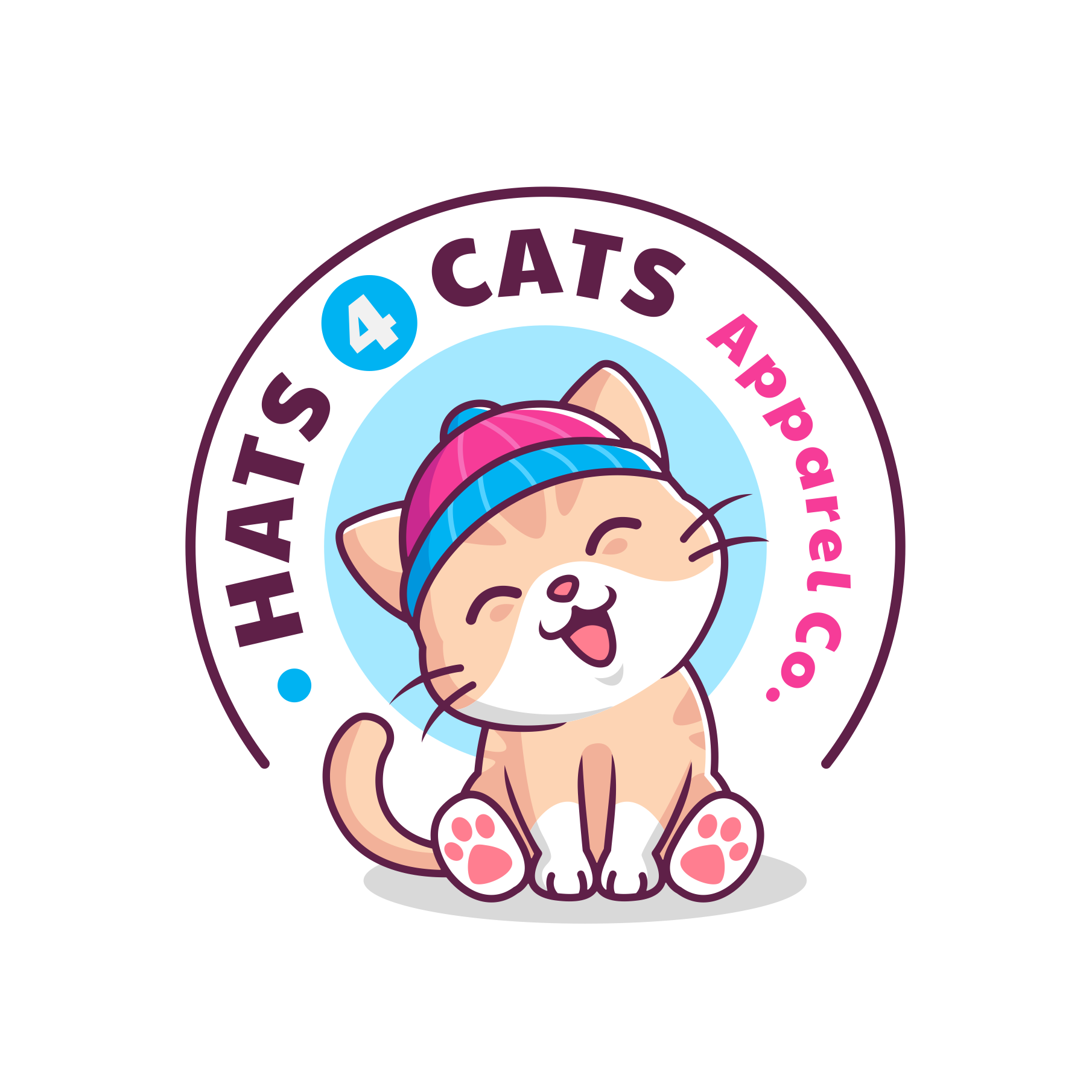 Cute Cat Logos - Free Cute Cat Logo Ideas, Design & Templates