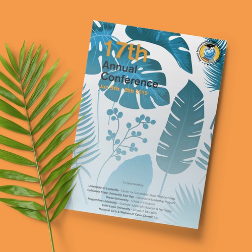 Create a Program Cover for a Conference in Hawaii | Postcard, flyer or ...