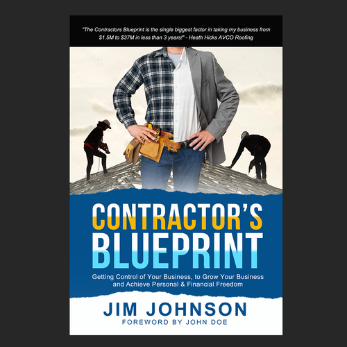 Designs | Design a best selling book cover for contractors | Book cover ...