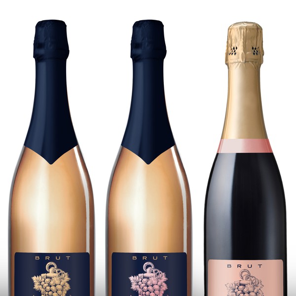 Modern label design for a house wine in a wine bar called vinino ...