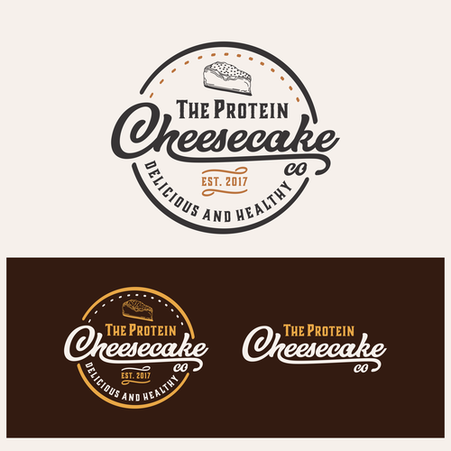 Create a delicious logo for the best healthy cheesecake ever made ...