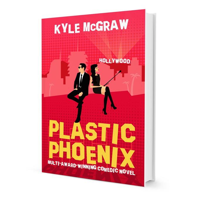 Award-winning novel cover about Hollywood | Book cover contest