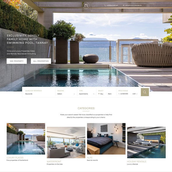Property Websites: the Best Property Web Design Ideas | 99designs