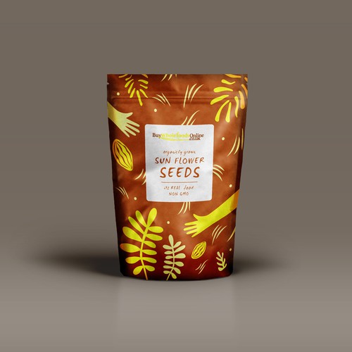 Fresh, clean and earthy new packaging for whole food products | Product ...