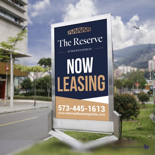 Designs | Designer needed: Eye Catching Now Leasing sign for New ...