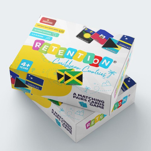Designs | Retention game packaging template | Product packaging contest