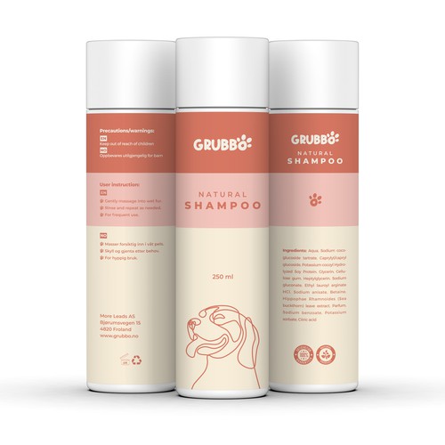 Designs | Design label for dog shampoo | Product label contest