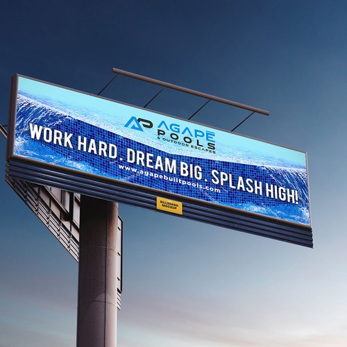 Designs | POOL AND OUTDOOR LIVING BILLBOARD DESIGN | Signage contest