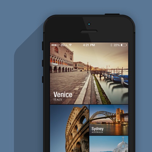 Create a winning design for an amazing city audioguide mobile app | App ...