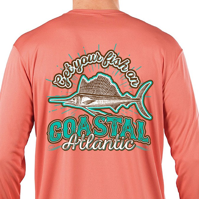 Design a vintage/fresh Nautical/Fishing T-shirt for a cool new coastal ...