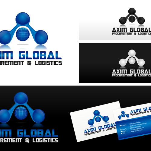 New logo wanted for AXIM GLOBAL PROCUREMENT & LOGISTICS | Logo design ...