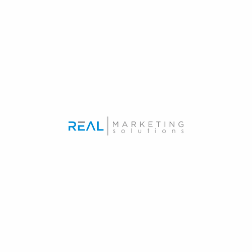 Create a logo to help Real Marketing Solutions stand out from other ...