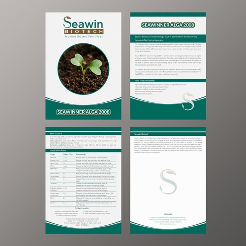 fertilizer product flyer | Postcard, flyer or print contest