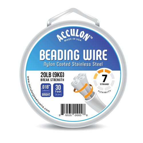 Designs | Acculon beading wire for Walmart | Product label contest