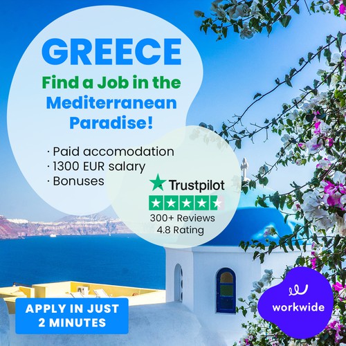 Designs | Engaging ad to promote job in Greece for Dutch speakers ...