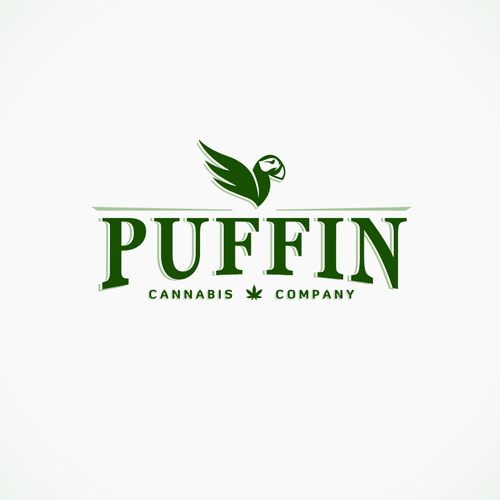 Trending logo for Puffin Cannabis Company a medical marijuana provider ...