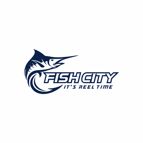 Fish City Logo - It's Reel Time! Sport Fishing Design | Logo design contest