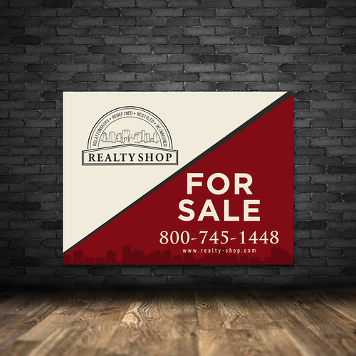 Savy Realtestate firm needs a creative and stand out sign! | Signage ...